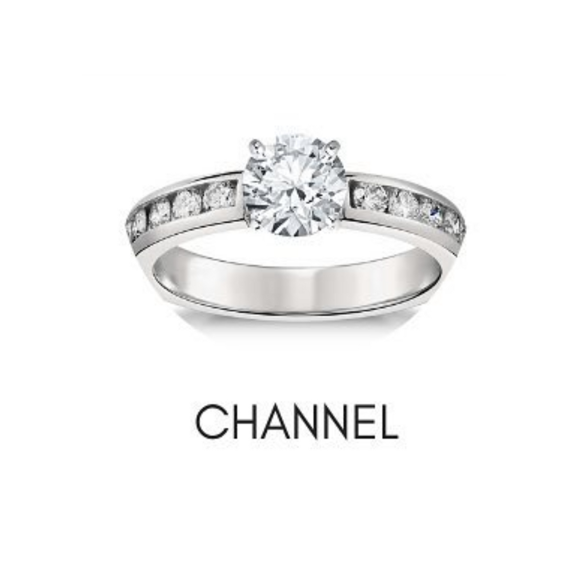 Channel Set Rings – LavernE Diamond